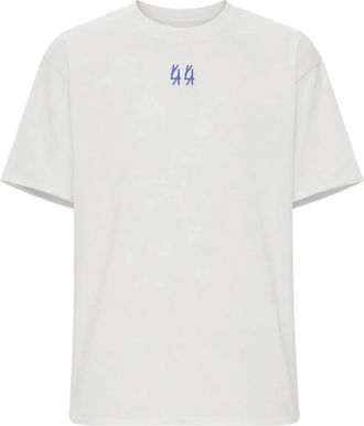 44 Label Group Homme, Tops, Blanc, Taille: M T-shirt Graphique