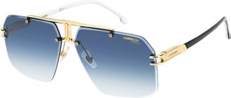 Carrera 1054/S GOLD/DARK BLUE SHADED 63/12/145 Herrenbrillen Sonnenbrillen