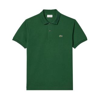 Lacoste Gr&uuml;nes Polo-Shirt Classic Fit - - Tops - Herren - Gr&uuml;n - S