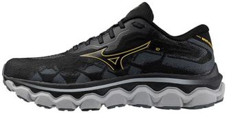 Mizuno Homme Mens Wave Horizon 7 Chaussure de Course, Noir Citron, 42.5 EU