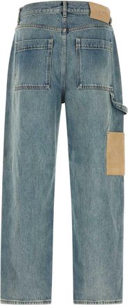 Loewe Washed Denim Jeans - Blue