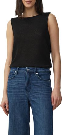 s.Oliver Semitransparentes Stricktop mit Rundhalsausschnitt