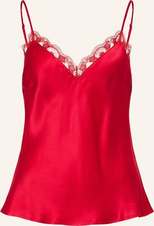 Simone P&eacute;r&egrave;le Simone P&eacute;r&egrave;le Schlaftop Love Me Aus Seide rot