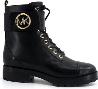 Michael Kors Femme, Chaussures, Noir, Taille: 37 EU Lace-up Bottes