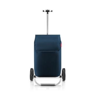 Reisenthel Shopping Trolley Dark Blue - Leichter, ger&auml;umiger Shopping Trolley f&uuml;r den Wocheneinkauf