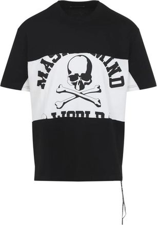 MASTERMIND WORLD Homme, Tops, Noir, Taille: M T-shirt Horizontal Blocket