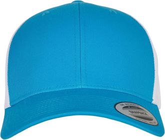 Flexfit Unisex, Baseballkappe, Turquoise/White, Einheitsgr&ouml;&szlig;e