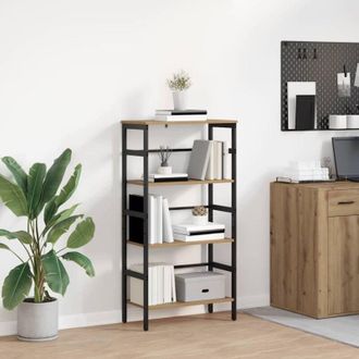 vidaXL vidaXL &Eacute;tag&egrave;re Ch&ecirc;ne artisanal 60 x 29,5 x 115 cm Bois ding&eacute;nierie