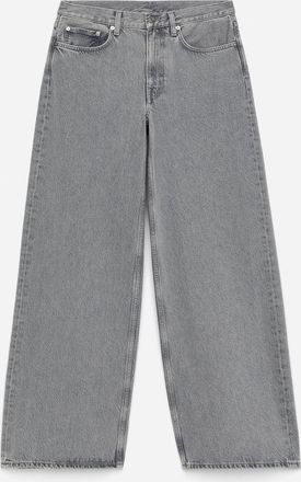 Arket CLOUD Loose Jeans Mit Weitem Bein -Grau