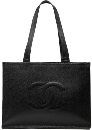 Chanel Shopper - CC Caviar Tote - Gr. unisize - in Schwarz - f&uuml;r Damen