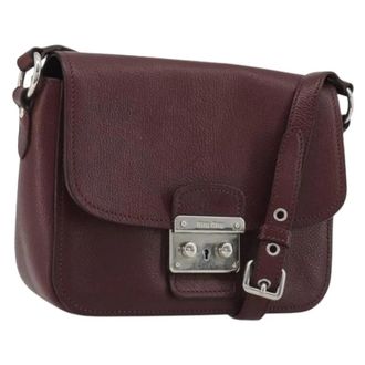 Miu Miu Pre-owned Shoulder Bag - - Pre-owned - Damen - Rot - ONE SIZE