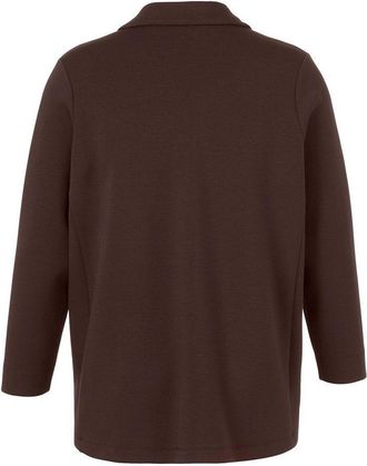 Via Appia Due Strickpullover Jacke Revers 1/1 Arm Knopf