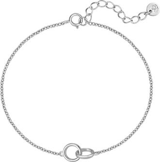Glanzst&uuml;cke M&uuml;nchen Armband - Sterling Silber Armband - Gr. ONESIZE - in Silber - f&uuml;r Damen