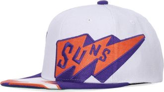 Mitchell & Ness Phoenix Suns Flache Schirmkappe - - Accessories - unisex - Wei&szlig; - ONE SIZE