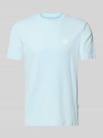 Blend Regular Fit T-Shirt mit Strukturmuster Modell Kaito