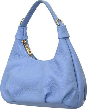 Kocca Femme, Sacs, Bleu, Taille: ONE Size Sac hobo en cuir