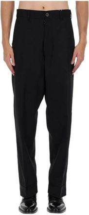Maison Margiela Homme, Pantalons, Noir, Taille: M Pantalon Tailleur