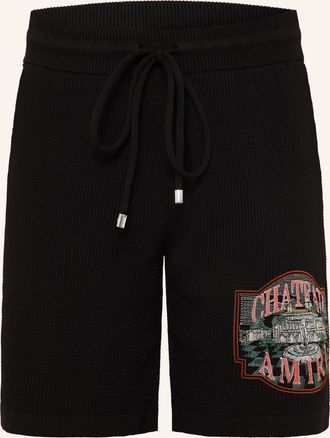 Amiri Amiri H&auml;kelshorts Chateau Amiri schwarz
