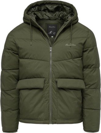 Amaci & Sons Winterjacke VALLEJO Winterjacke Herren Gefütterte Winter Jacke für Männer mit Kapuze