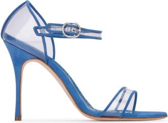 Manolo Blahnik Femme, Chaussures, Bleu, Taille: 41 EU Fersen Pump