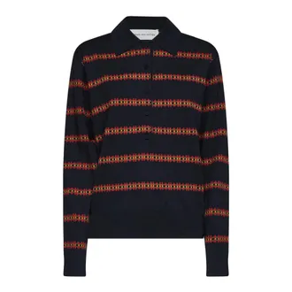 Dries Van Noten Tunos Polo - Femme - Tops - Bleu - Taille: 38 FR