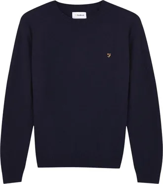 Farah Sweatshirt f&uuml;r Herren, Baumwolle (wahres Marienblau)