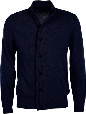 Barbour Herren Strickjacke aus Wolle ESSENTIAL PATCH