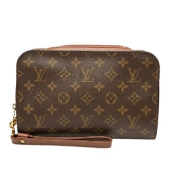 Louis Vuitton Pre-owned Orsay Clutch - - Pre-owned - Damen - Braun - ONE SIZE