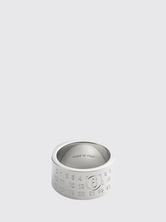 Maison Margiela Bague Numeric en laiton avec logo grav&eacute;