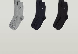 G-Star Socks 3er-Pack - Mehrfarbig - Herren