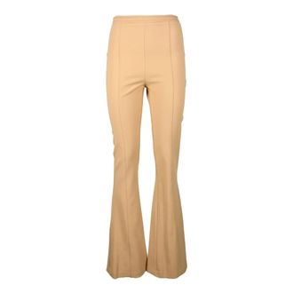 Elisabetta Franchi Elegante Polyester Elasthan Hose - - Trousers - Damen - Braun - S