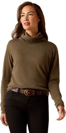 Ariat Womens Lexi Sweater Long Sleeve in Earth, Size X-Small, by Ariat