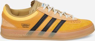 adidas Bad Bunny Gazelle Indoor Sneakers Solar Gold / Core Black