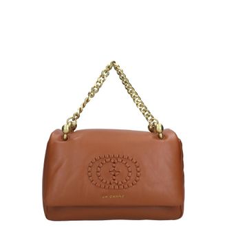 La Carrie Woven Logo Sthephy Ledertasche - - Bags - Damen - Braun - ONE SIZE
