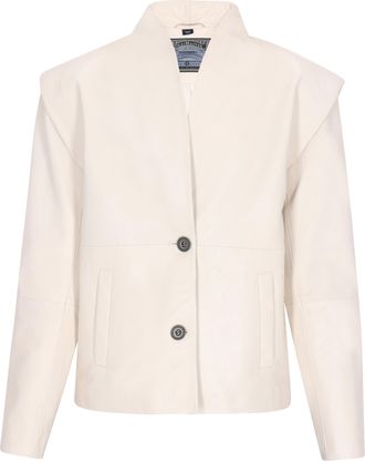 Dreimaster Dreimaster Jacke Frauen Wei&szlig;