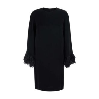 Antonelli Violetta Kleid - - Dresses - Damen - Schwarzk - XS