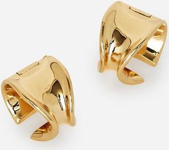 Arket Solide Creolen -Goldfarben