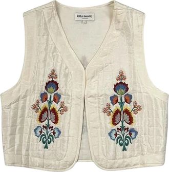 Lollys Laundry Femme, Vestes, Beige, Taille: 42 FR CairoLL Vest