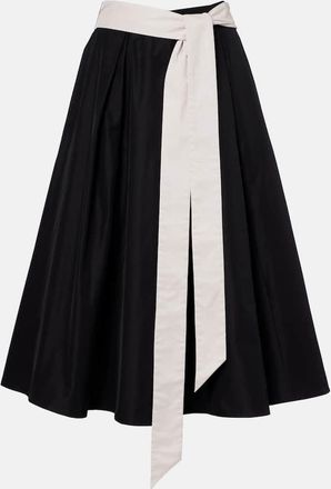 Max Mara Midirock Baschi aus einem Baumwollgemisch