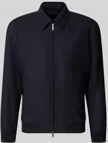 HUGO BOSS Slim Fit Bomberjacke mit Schurwoll-Anteil Modell P-Hanry-BMB-WG-264