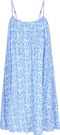 Mymo Kleid Frauen blau wei&szlig;