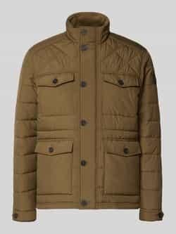 Brax Regular Fit Steppjacke mit Label-Patch