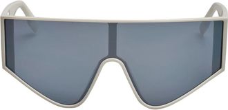 Karl Lagerfeld Femme, Accessoires, Blanc, Taille: ONE Size Lunettes de soleil masque panoramique