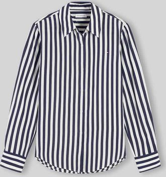 Tommy Hilfiger Langarmbluse mit Streifen-Muster