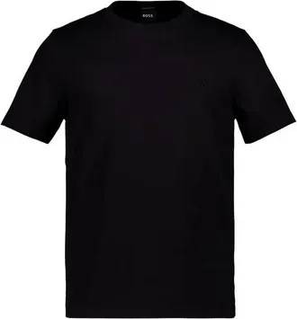 HUGO BOSS Herren T-Shirts schwarz Baumwolle