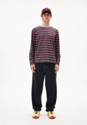 Armedangels Longsleeve MAARKOS LS STRIPES BR Longsleeve aus Bio-Baumwolle Relaxed Fit