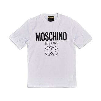 Moschino T-Shirt mit Grafikdruck - - Tops - Herren - Wei&szlig; - M