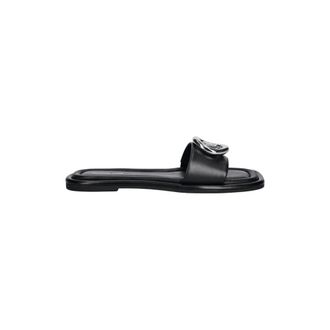 Michael Kors Milan Slide - - Shoes - Damen - Schwarzk - 37 EU