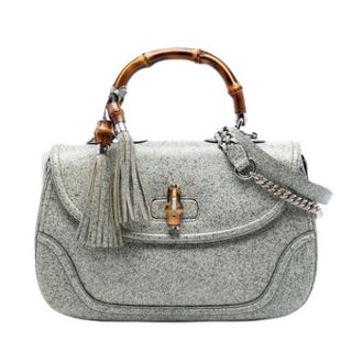 Gucci Pre-owned Bamboo Satchel - - Pre-owned - Damen - Grau - ONE SIZE