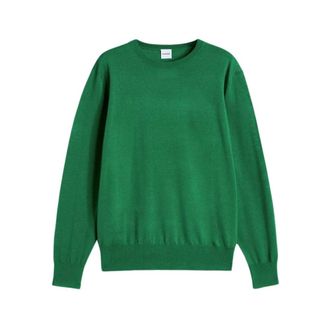 Aspesi Homme, Pulls, Vert, Taille: 2XL Pull ras du cou M195